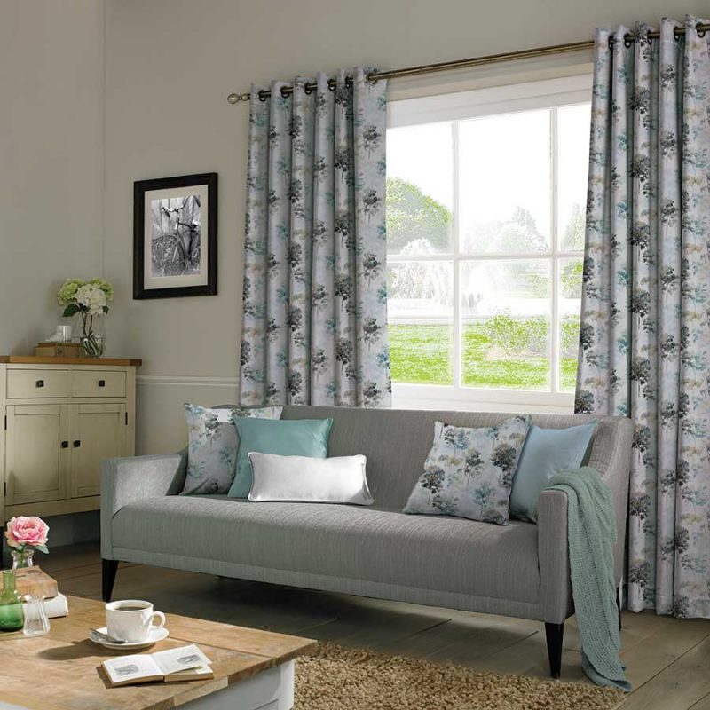 Watercolour Mist Curtains | Budget Curtains